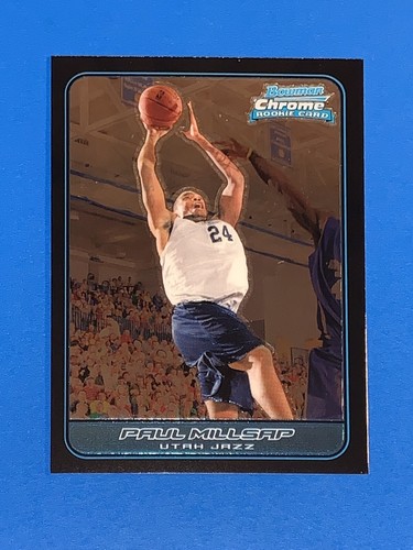 2006 Bowman Chrome Paul Millsap Rookie Card #120 Utah Jazz Set Break NM ...
