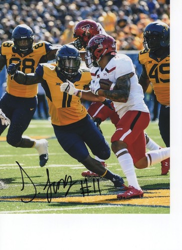 DAVID LONG WEST VIRGINIA MOUNTAINEERS SIGNED 8X10 PHOTO W/COA #2 | eBay