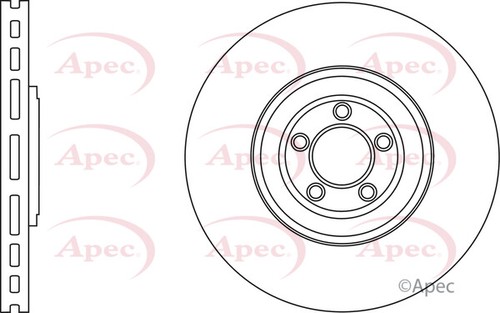 Brake Disc Single Vented fits JAGUAR F-TYPE X152 3.0 Front 2014 on ...