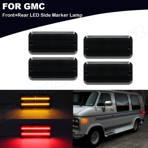 LED Side Marker Light Lamp For 85-95 Chevy G10 G20 GMC G1500 G2500 Van ...