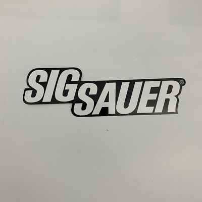 New Sig Sauer Logo Vinyl Sticker Decal Black | Grelly USA