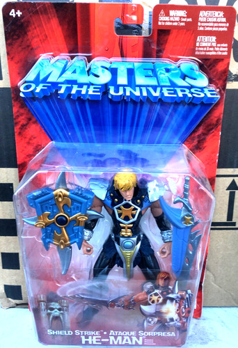 Masters of the Universe He-man Shield Strike MOTU Action Figure 2002 ...