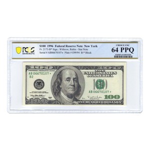 1996 $100 US Federal Reserve Small Notes for sale | eBay