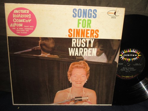 Rusty Warren"Songs For Sinners" LP Part I and Part II | eBay