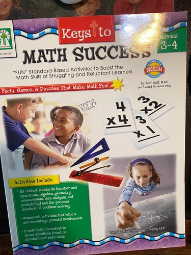 Keys To MATH SUCCESS, GRADES 3 - 4 - Fun Standard By Graham Leland Ph.d ...