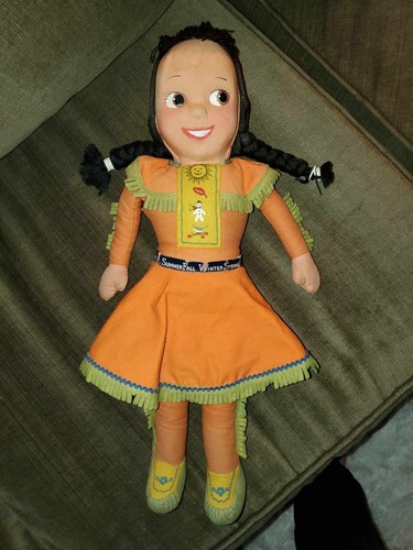 VINTAGE HOWDY DOODY PRINCESS SUMMERFALL WINTERSPRING CLOTH INDIAN RAG ...