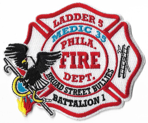 Philadelphia Ladder 5 Medic 35 Batt 1 Broad Street Bullies NEW Fire ...