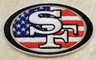 San Francisco 49ers Shield 3.5" Iron On Embroidered Patch ~FREE Ship | eBay