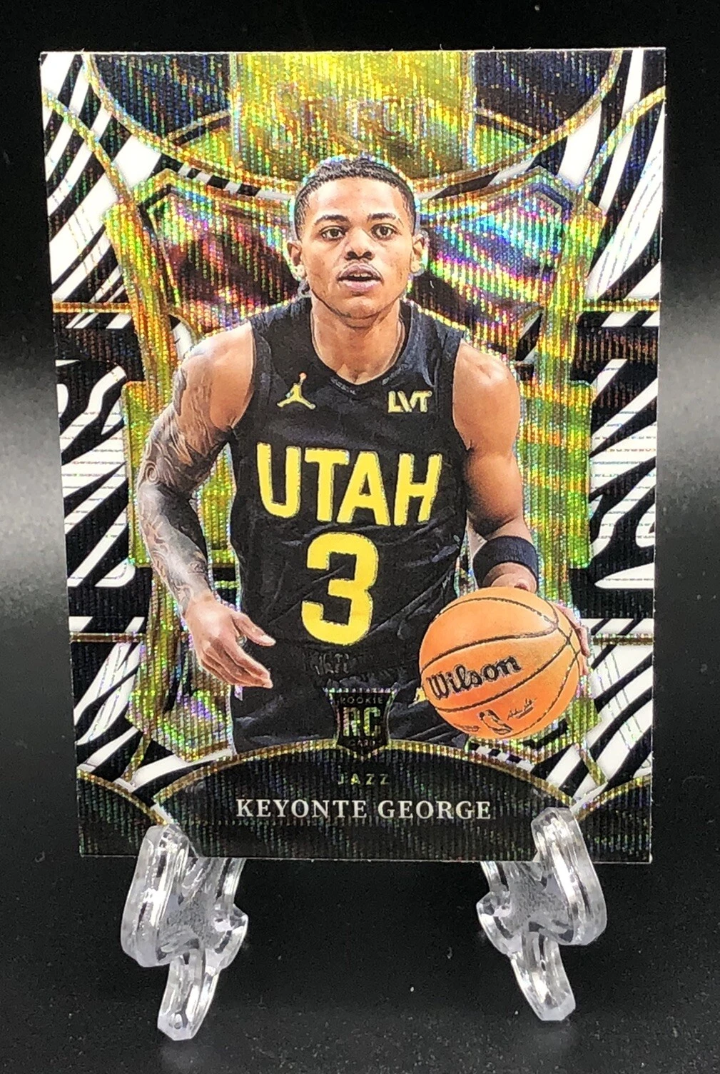 Keyonte George 2023 Select #305 Mezzanine Zebra /(SSP) Price Guide ...