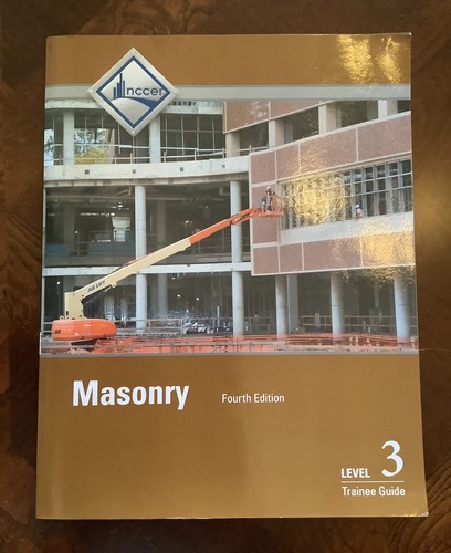NCCER Masonry Trainee Guide, Level 3 4th Edition 2014, Trade Paperback ...