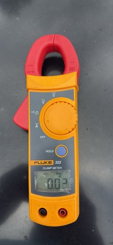 Fluke 322 Digital AC Clamp Meter | eBay