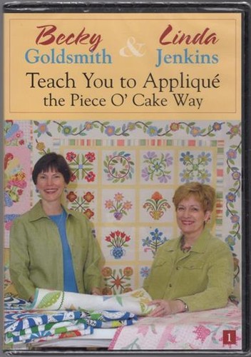 Becky & Linda Teach You Applique PoC: At Home with the Experts #1 - DVD ...