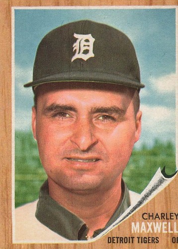 CHARLEY MAXWELL 1962 TOPPS BASEBALL #506 | eBay