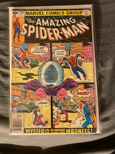 THE AMAZING SPIDER-MAN # 199 VOL.1 COMPLETE MARVEL 1979 BRONZE AGE ...