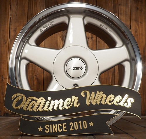 AZEV A 16 inch Alloy Wheels 4x100 7.5Jx16 9x16 Staggered VW Rabbit GTI ...