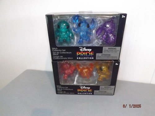 Disney Stitch Pride Collector Set- 2 Sets (6 Figures) NEW | eBay