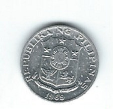 1 Sentimo 1969, Republic (1961-1980) - Philippines - Coin - 15117