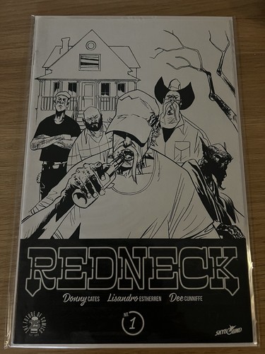 REDNECK #1 IMAGE 25TH ANNIVERSARY BLIND BOX B&W SKETCH VARIANT IMAGE ...