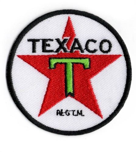 Texaco Patch Gas Station Motor Oil Flying Hot Rod Nostalgia Motorcycle ...