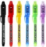 Top Secret UV Pen Invisible Ink Pens Spy Pen with UV Light Magic Spy ...