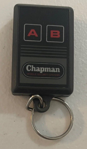 Chapman Vehicle Security Systems Remote Keyfob 2 Buttons Alarm ...