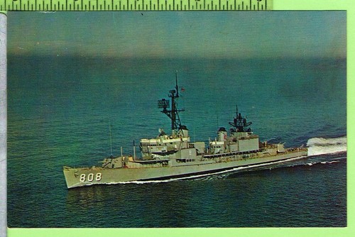 USS Dennis J. Buckley DD 808 Color Picture Post Card Unused | eBay