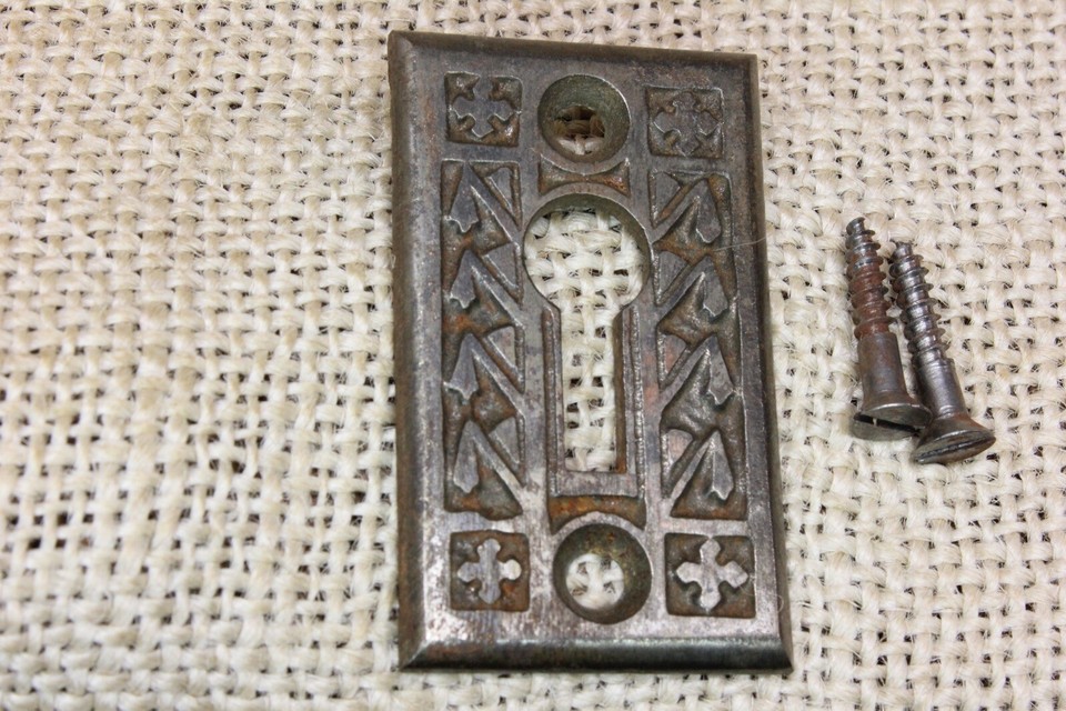 Antique Escutcheons & Key Hole Covers for sale | eBay