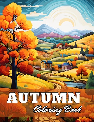 Kade Gul Autumn Coloring Book for Adults: 100+ High-Quality Coloring ...