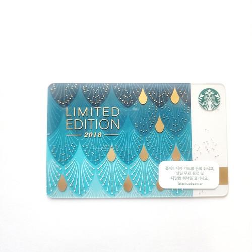 Starbucks Coffee Korea 2018 Anniversary Siren Card Starbucks Coffee ...