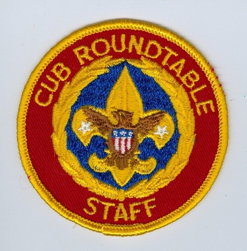 MINT Older Cub Scout Roundtable Staff Patch | eBay