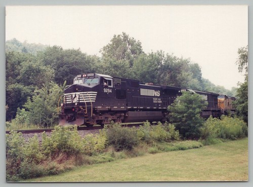 Railroad Photo - Norfolk Southern #9294 Diesel Locomotive 1990s Freight ...