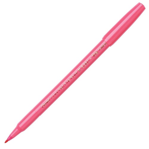 S360-109 Pentel Arts Color Pen Marker, Fine Point, Pink Ink, Pack of 1 ...
