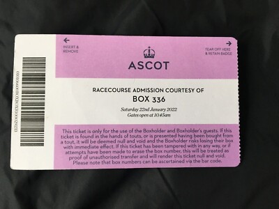 Ascot Tickets for sale | eBay UK