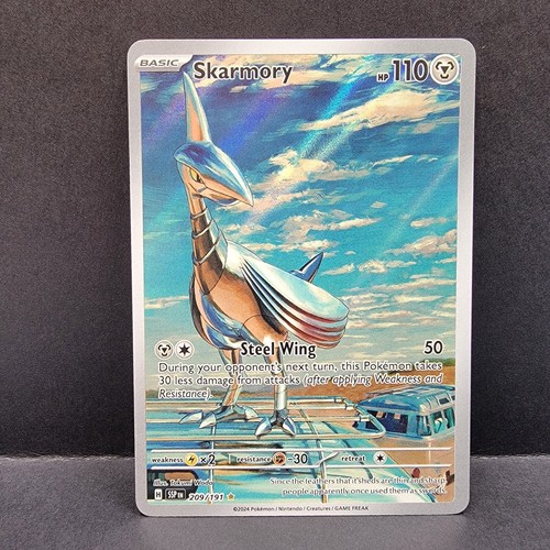 Skarmory 209/191 Surging Sparks Illustration Rare Full Art Pokemon | eBay
