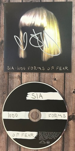 Sia 1000 Forms of Fear CD Signed Dance Pop Autographed 888430740426 | eBay