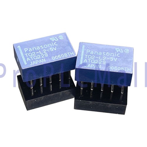 10Pcs PANASONIC TQ2-L2-5V ATQ229 5VDC Signal Relay 10Pins~ | eBay
