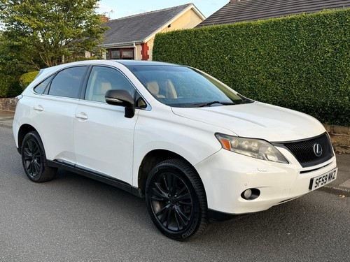 2009 LEXUS RX 450H SE-L HYBRID AUTOMATIC WHITE TOP SPEC!! | eBay UK