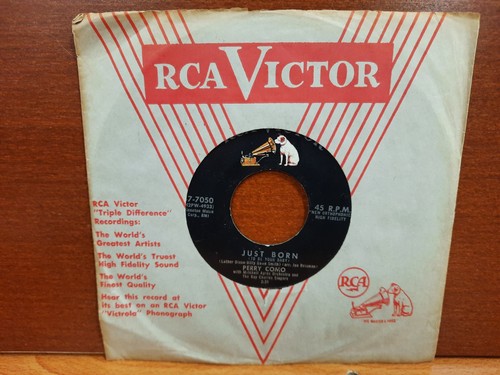 45 / Perry Como / 1957 / Just Born / Ivy Rose | eBay