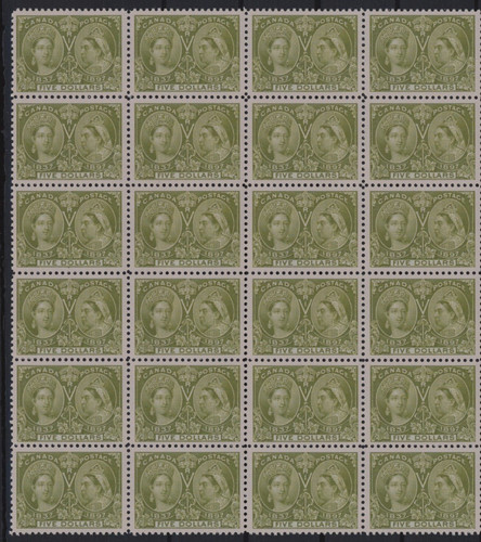 FORGERY - Werner's FORGERY/REPLICA of Canada Victoria Jubilee 1897 - 5d ...