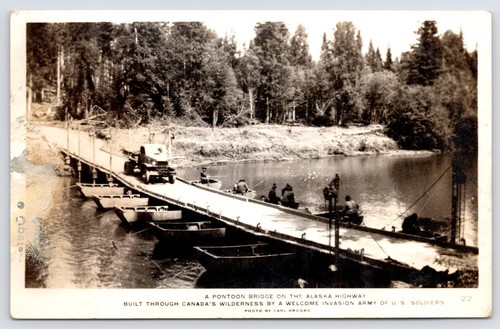 Fort Nelson? WW2 US Army Solders Invade Canada~Make Pontoon Muskwa ...
