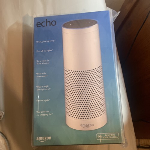 Amazon Echo (1st Generation) Smart Assistant - White unopened sealed ...
