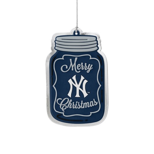 New York Yankees Christmas Tree Holiday Flat Ornament - Mason Canning ...