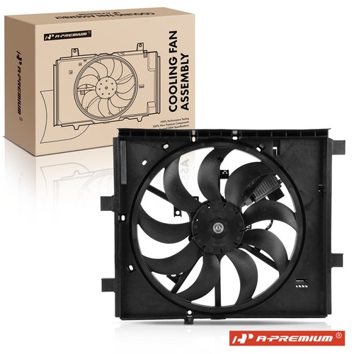 Radiator Cooling Fan Assy w/ Control Module for Nissan Juke 2015 2016 ...