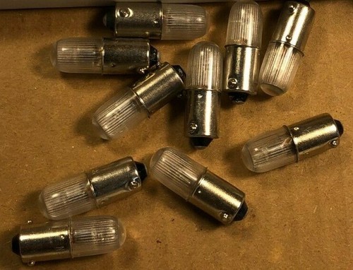 10 new NE51 Neon B1A Mini Bayonet Light bulb Lamps Guaranteed (Qty ...