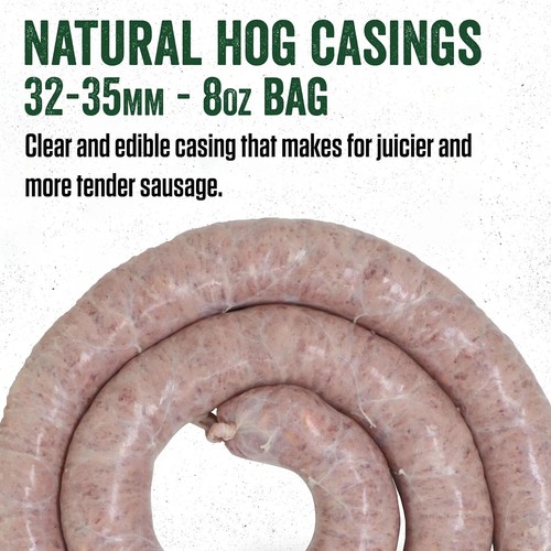 Products Natural Hog Casings, 32-35Mm, Edible Sausage Casings, Stuffs ...