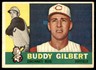 Buddy Gilbert Cincinnati Reds 1960 Topps Card #359 RC | eBay