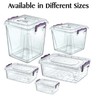 40 Litre Plastic Pantry Box Food Container Meal Carrier Capacity 40L ...