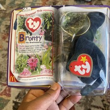 Bronty the Brontosaurus - McDonald's Teenie Beanie Babies - Beaniepedia