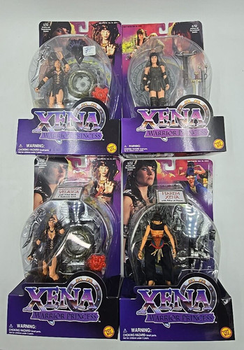 1998 Toy Biz Xena-Warrior Princess Velasca Harlem Warrior Lot Of 4 ...