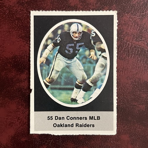 1972 Sunoco NFL Action Set DAN CONNERS Stamp OAKLAND RAIDERS | eBay